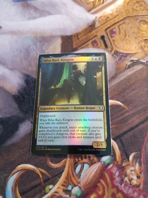 Rilsa Rael, Kingpin Foil MTG Commander Legends: BFBG - Pack Fresh - | eBay