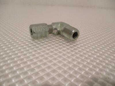 ONE NEW LOT OF 3 EATON ELBOW 1/4" HOSE FITTINGS. | eBay