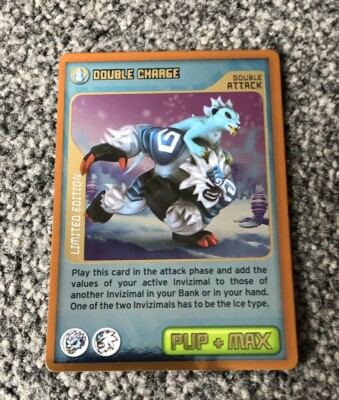 INVIZIMALS DOUBLE CHARGE LIMITED EDITION CARD(XO3) | eBay