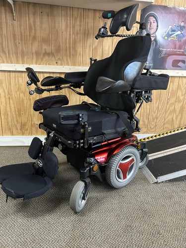 Permobil M300 Power Wheelchair with chin control, Tilt/rec. Elevate ...