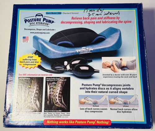 Posture Pump Disc Hydrator Elliptical Back Rocker Model 2000 | eBay