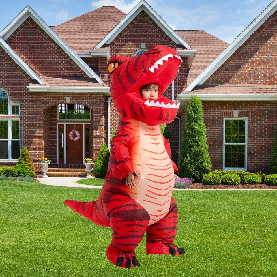 Blow Up Trex Costume,Inflatable Costumes for Kids,Inflatable Dinosaur ...