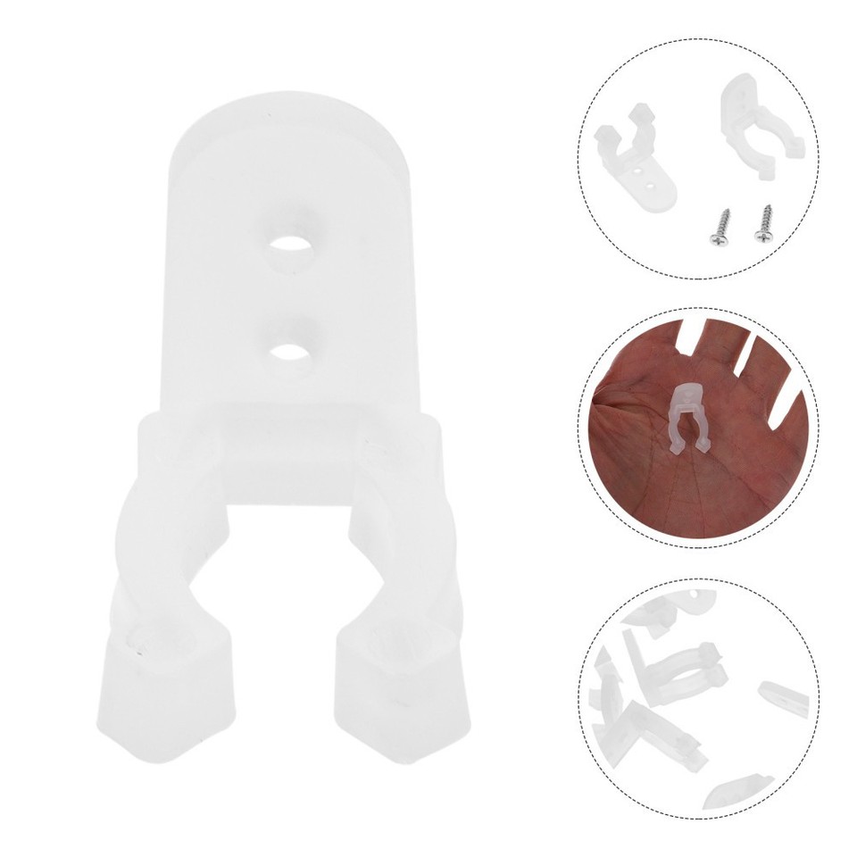 100 Pcs Mounting Brackets for Led Lights Strip Clip Clips Balcony Rope Lighting | eBay Australia