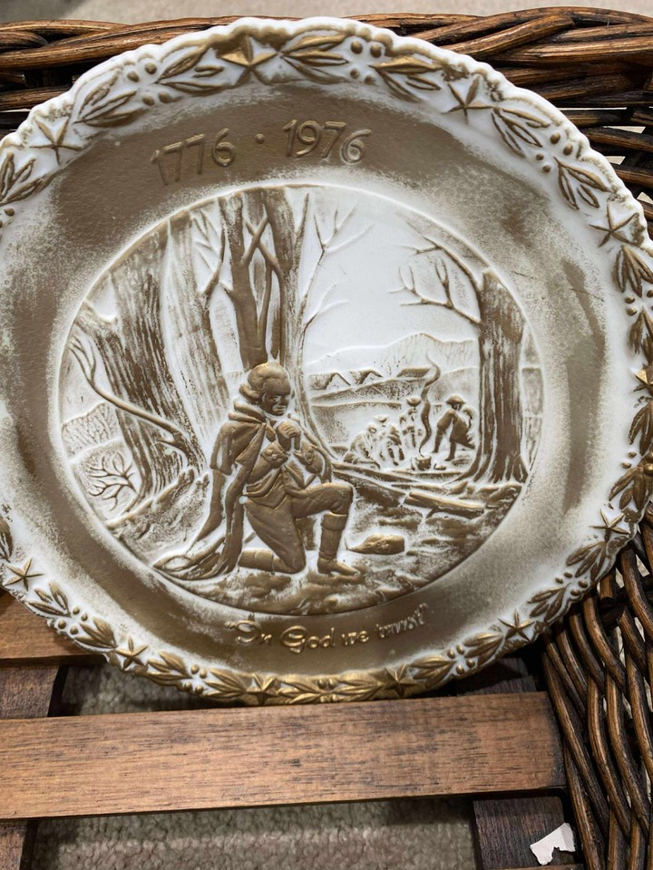 Bicentennial plates - Fenton set of 4 | eBay