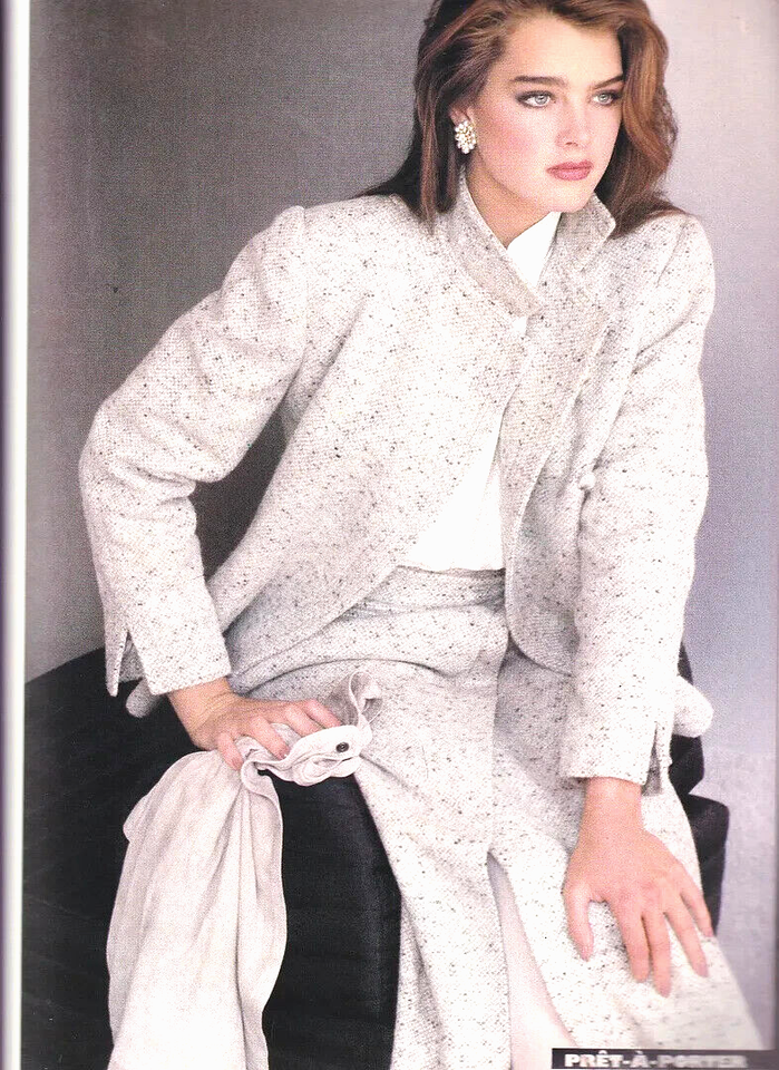 HARPER'S BAZAAR ITALIA 1981 BROOKE SHIELDS JANICE DICKINSON KIM ALEXIS ...