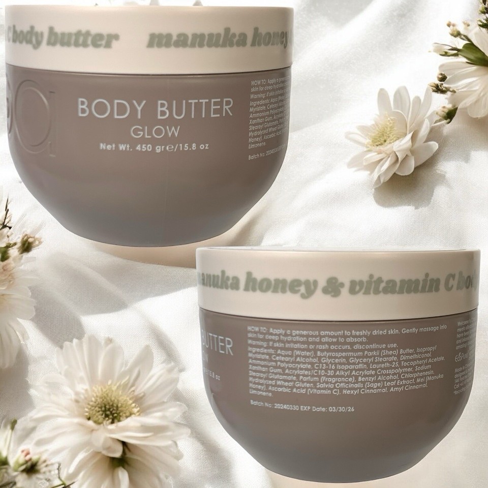 Ciroa Manuka Honey & Vitamin C GLOW BODY BUTTER ECOPURE 15.8 oz NEW! | eBay
