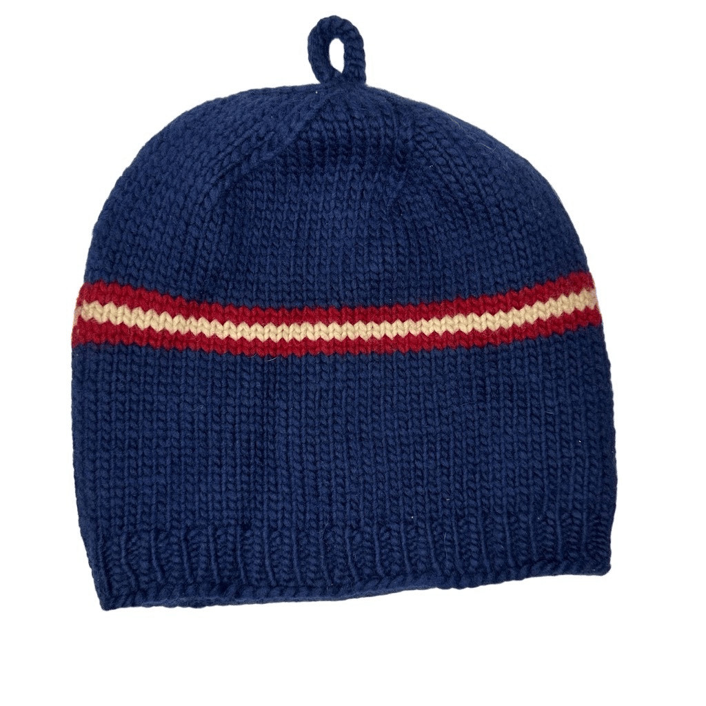 Naturals Northwest Territory 100% Wool Beanie hat Blu… - Gem