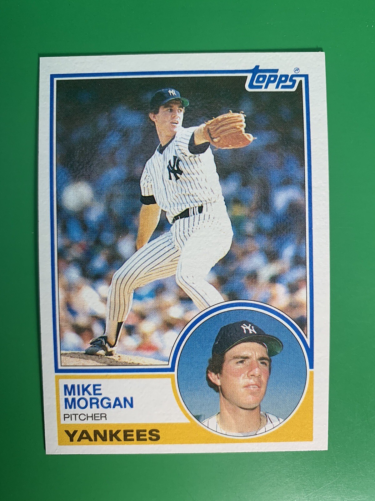1983 Topps Mike Morgan #203 New York Yankees | eBay