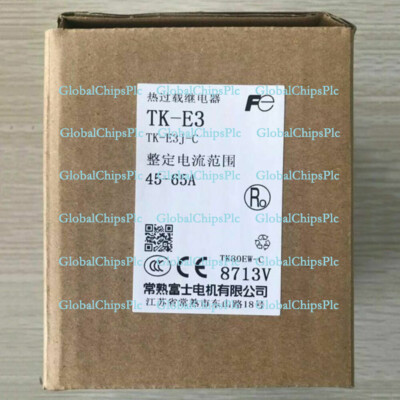 1PC New For FUJI Thermal Relay TK-E3 45-65A In Box | eBay