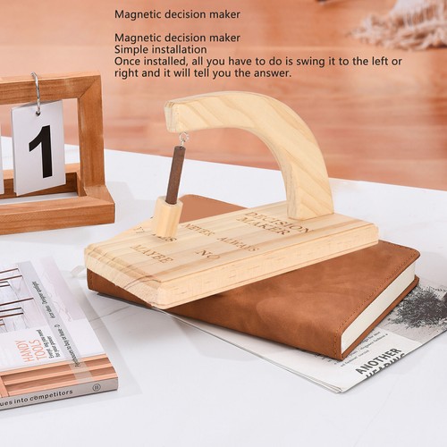 Wooden Magnetic Decision Maker Innovative Oscillating Magnetic Selector ...