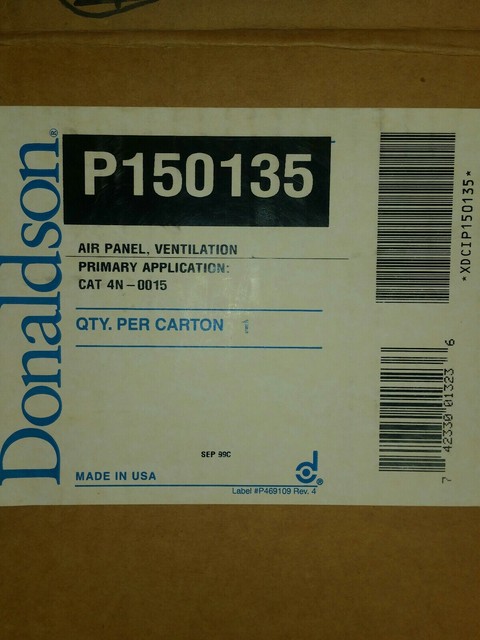 Donaldson P150135 Air Filter Engine Panel for sale online | eBay