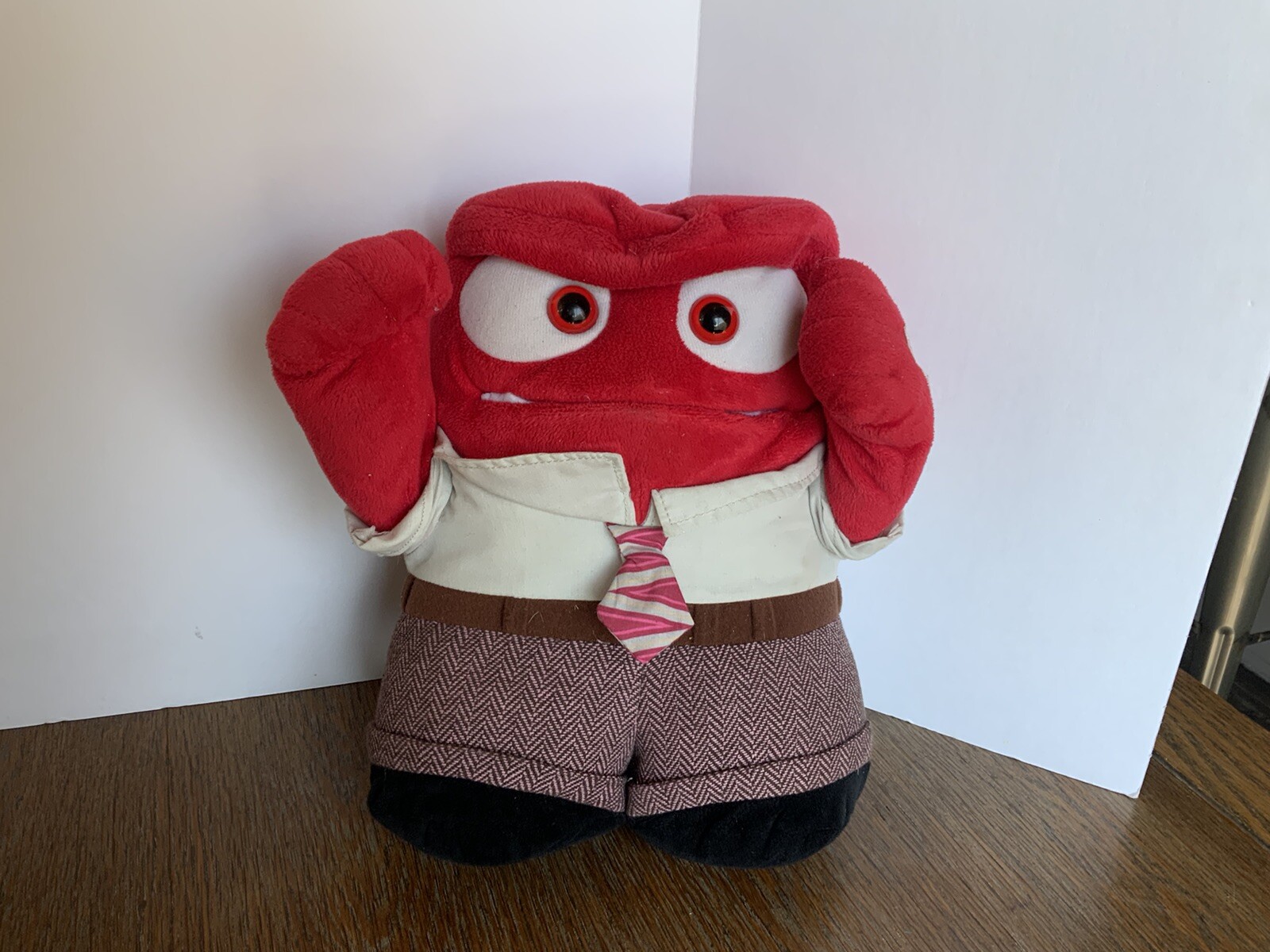 Animated Talking Anger 13 Phrases Disney Store Inside Out Plush 10 ...