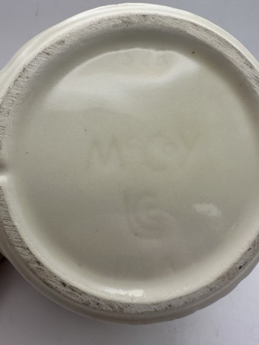 Vintage MCM McCoy Stoneware jug Brown & Tan Pitcher 7528 - Apple ...