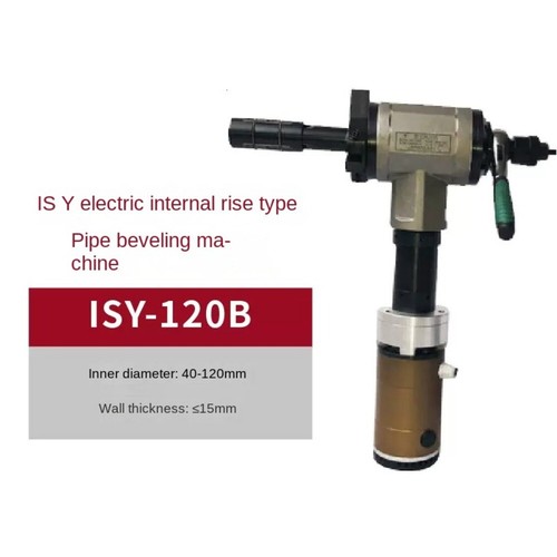 ISE-120 Inside Mounted Portable Cold Pipe Beveling Tool and Tube Facing ...