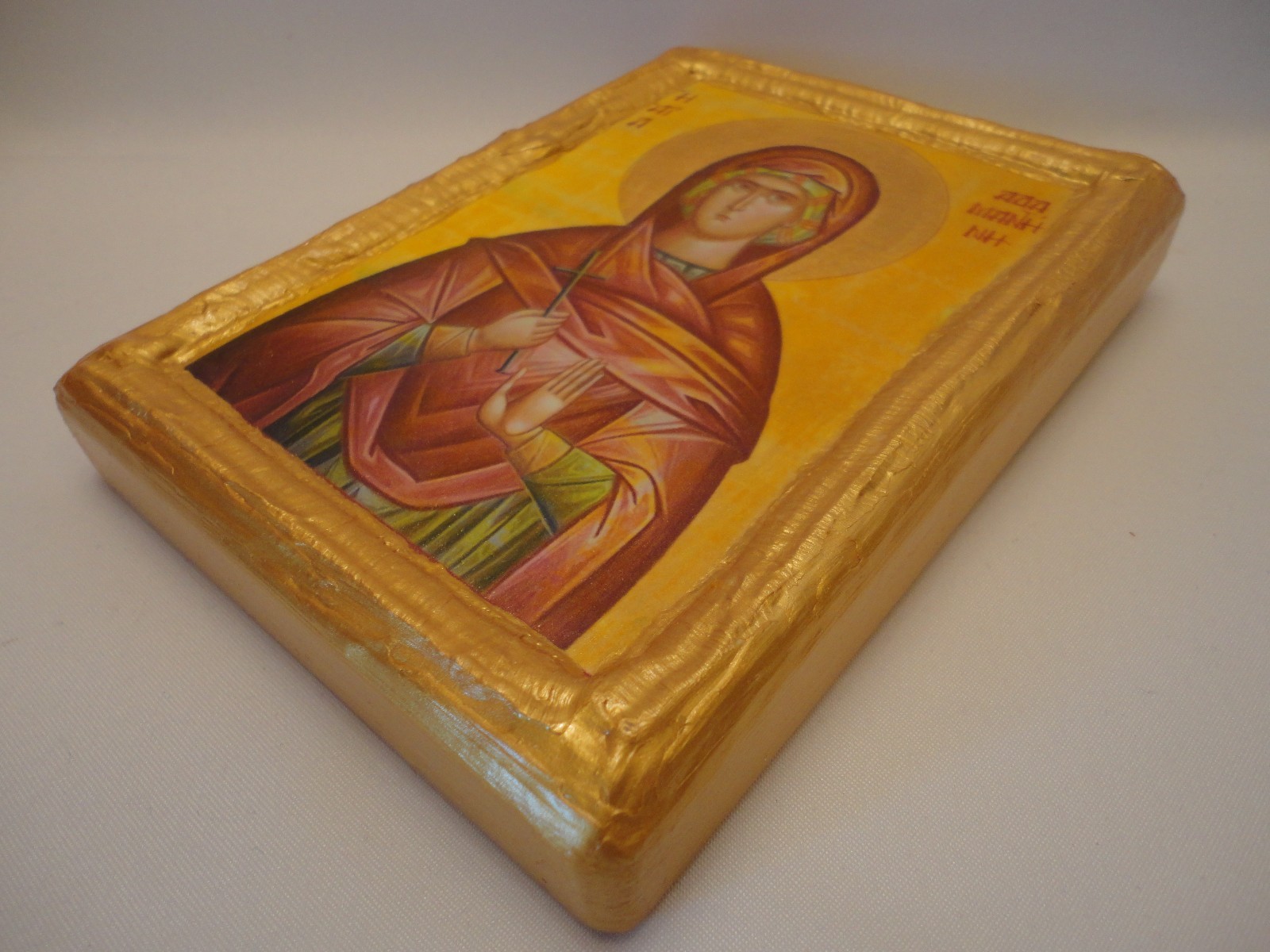 Saint Adamantine Agia Santa Adamantini Greek Eastern Orthodox Icon Art ...