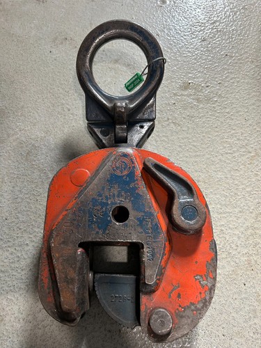 Crosby IPU10 2-Ton Vertical Plate Lifting Clamp, Sheet Hook | eBay