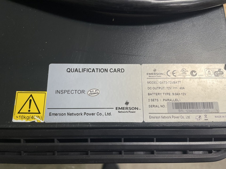 Emerson Liebert GXT3-3000RT120 110/115/120V Vertiv Liebert MPH2 Metered ...