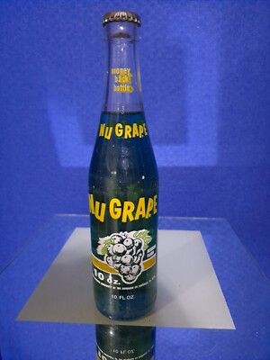 Full 10 Oz. Nugrape Grape Soda Bottle, Doraville GA. | eBay