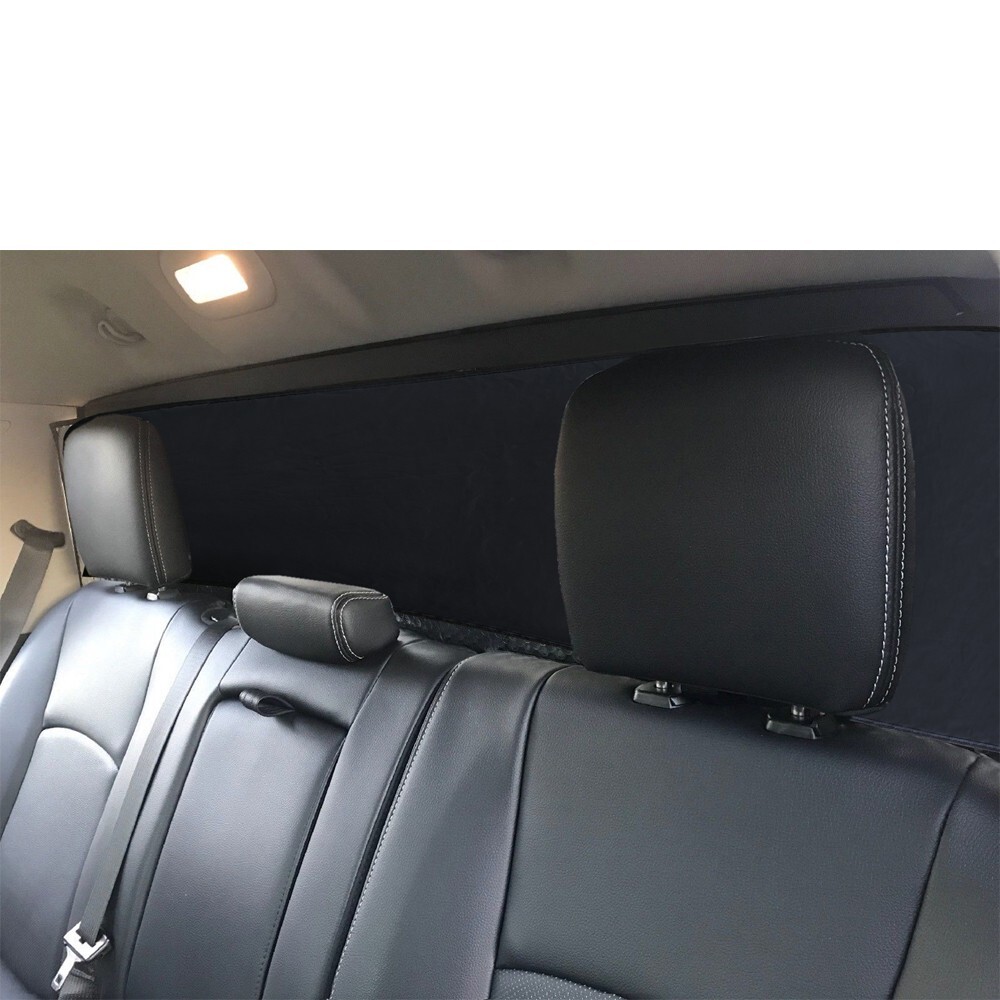 Fit For RAM1500 2009-2018 Rear Windshield Black Silver Privacy Interior ...