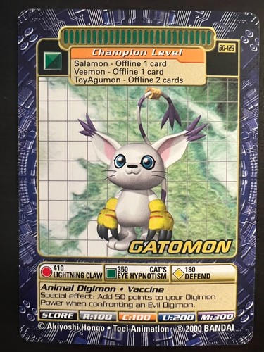 Digimon Digi-Battle Card Game Booster 3,4,5 SINGLES - Complete Your ...