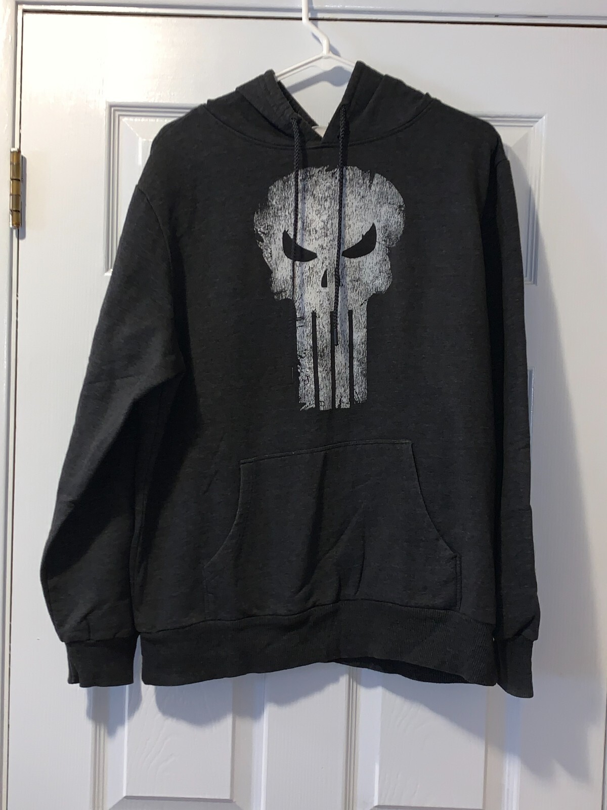 MARVEL THE PUNISHER MAD ENGINE HOODIE SIZE L CHEST 23" LENGTH 27" | eBay