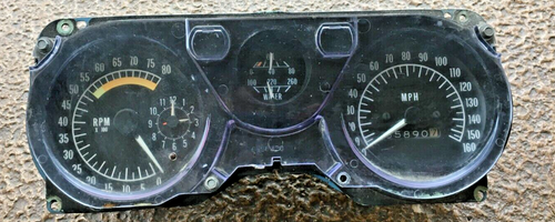 70-73 Pontiac Trans Am Dash Cluster Tach Gauges 160 MPH 8k Instrument ...