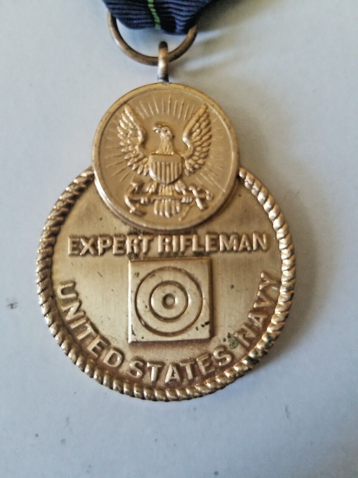 US Navy Expert Riflemans Navy Medal Viet Nam issue | eBay