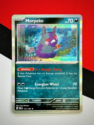 Morpeko Holo Rare 121/182 Paradox Rift Pokemon NM | eBay