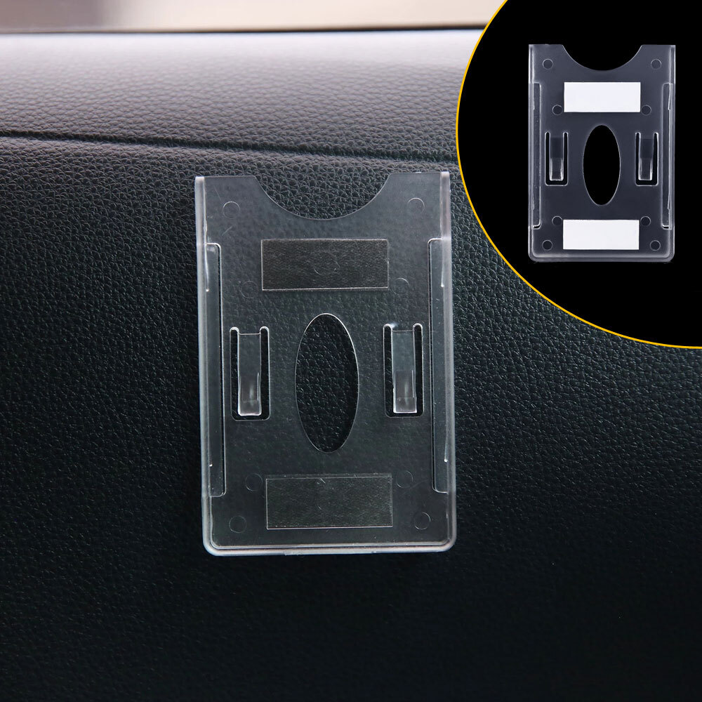 1x Car Card Holder For Windshield Dashboard Card Holder Car Interior ...
