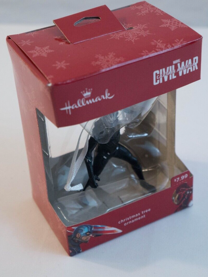 Hallmark Black Panther Civil War Marvel Christmas Tree Ornament NIB | eBay
