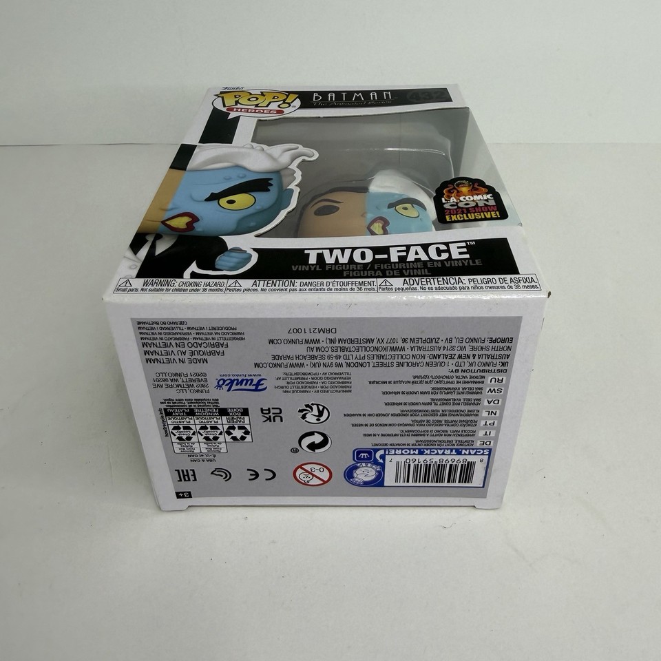 Funko Pop! Batman Two-Face Vinyl Figure #432 LACC Exclusive | eBay