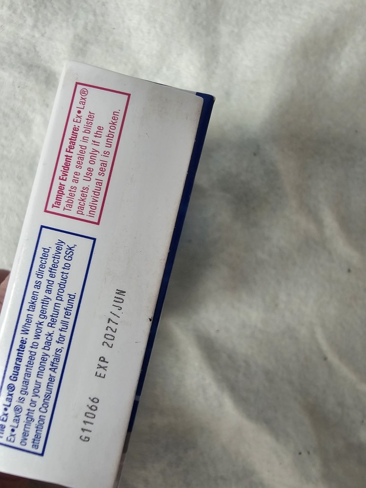 ex-lax Maximum Strength Stimulant Laxative Constipation Relief Pills ...