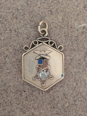 GAR Grand Army Of The Republic 1861-1866 Civil War Veterans Badge Medal ...