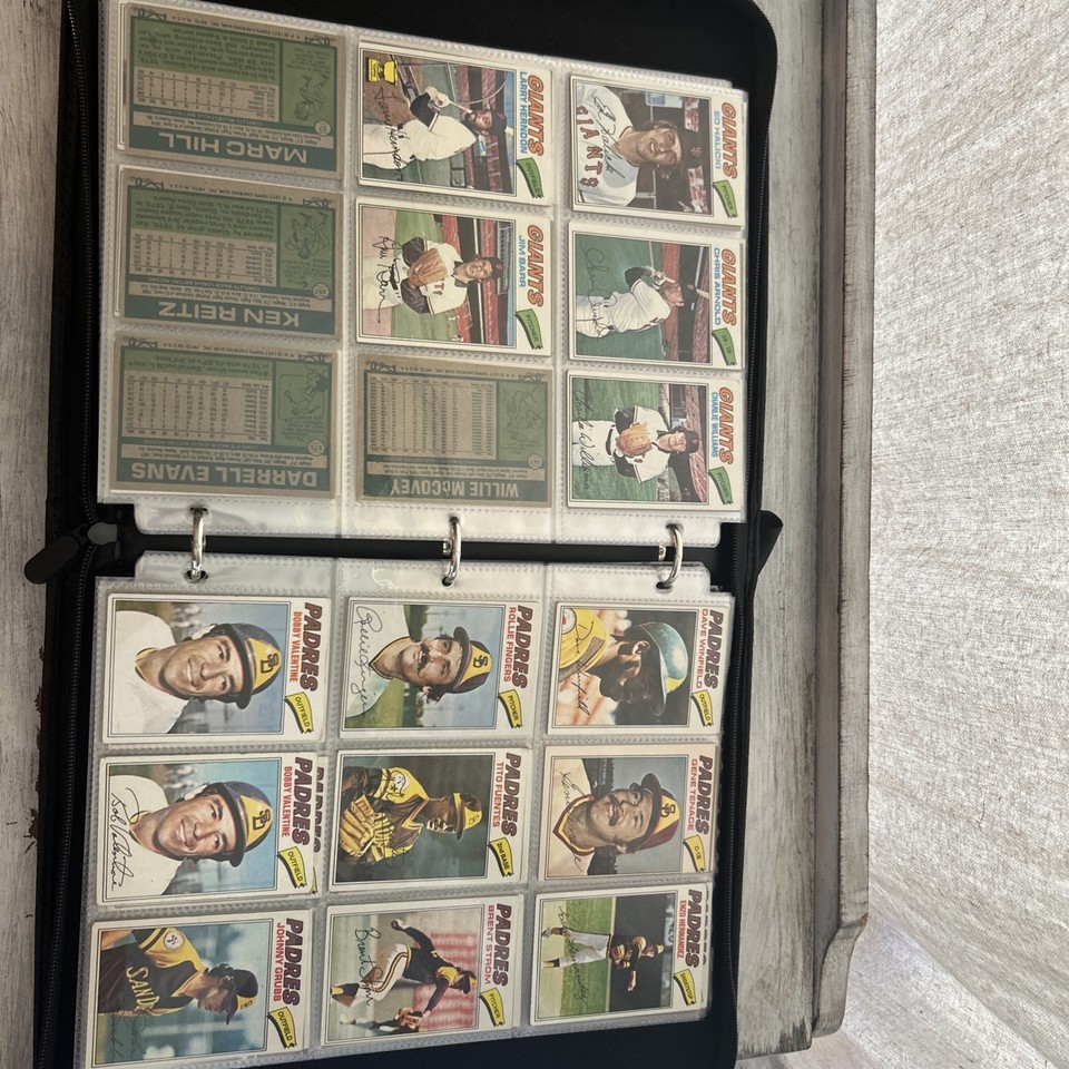 1976 TOPPS Baseball Binder Lot | eBay
