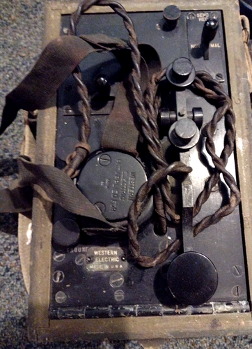 Western Electric Buzzerphone Morse Code Telegraph EEI-1 Antique Parts ...