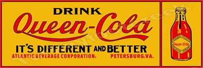 Drink Queen-Cola Advertising Metal Sign 2 Sizes to Choose From | eBay