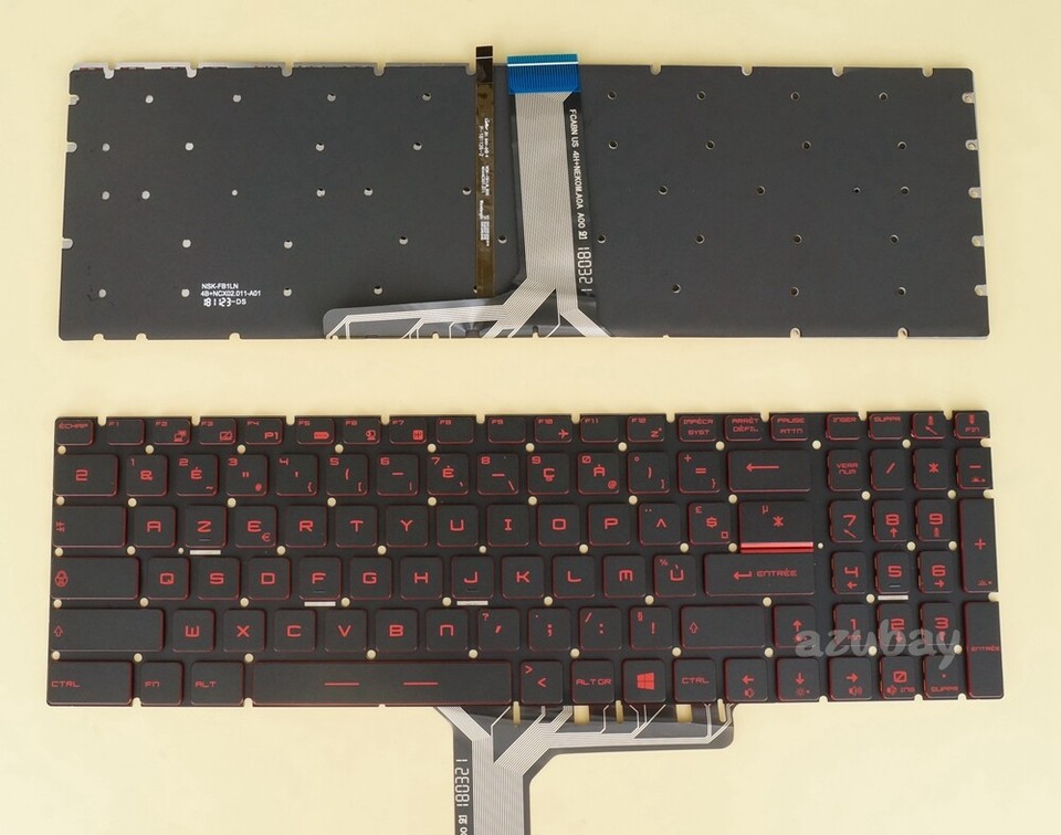 Keyboard For MSI MS-16JB MS-16JD MS-16JE MS-16JF MS-16P6 MS-16U1 MS ...