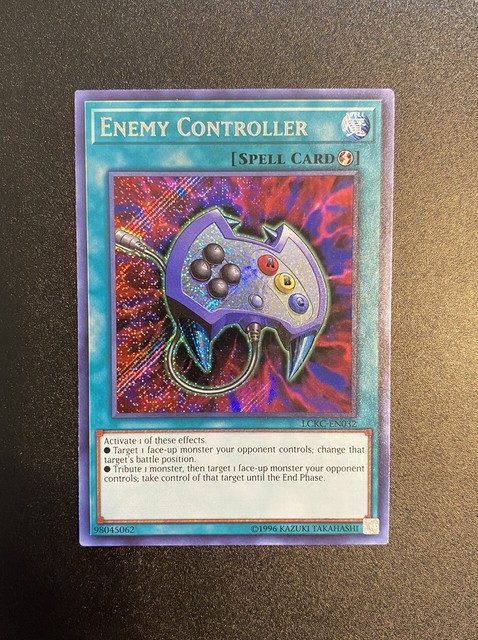 Yu-Gi-Oh! TCG Enemy Controller Legendary Collection Kaiba Mega Pack LCKC-EN032 Unlimited Secret ...