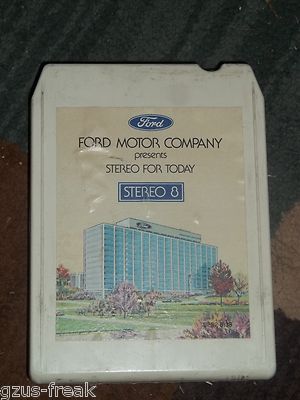 Ford 8 track tape cartridge D6AA-19A059-AB D6AZ-18816-A DPS2-0139 1975 ...
