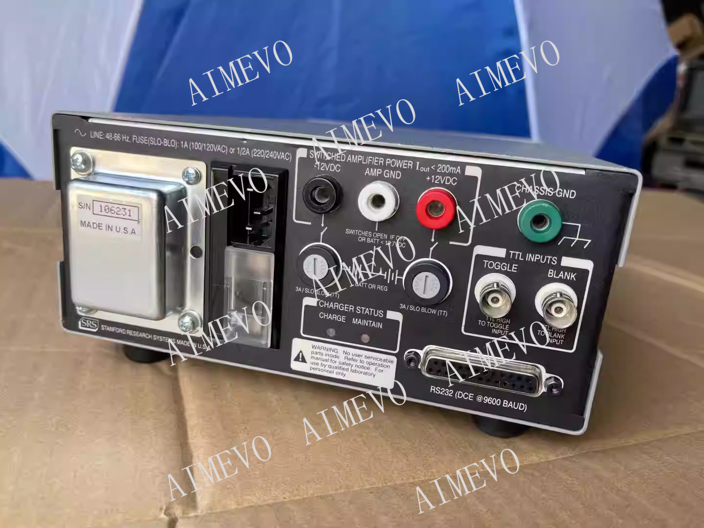 STANFORD RESEARCH SYSTEMS SR570 Low Noise Current Preamplifier | eBay