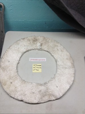 24" Diameter Kaowool Burner Boiler Kiln Refractory Door Burner Hatch 1. ...