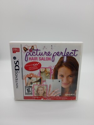 Nintendo DS Picture Perfect Hair Salon CIB Complete DSI Exclusive Rare ...