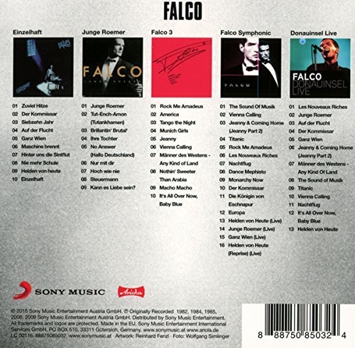 Falco Original Album Classics (CD) (UK IMPORT) 888750850324 | eBay