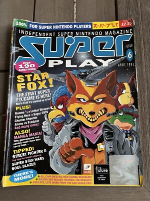 Super Play Magazine - Issue 6 - SNES Super NINTENDO, Rare Retro Mag ...