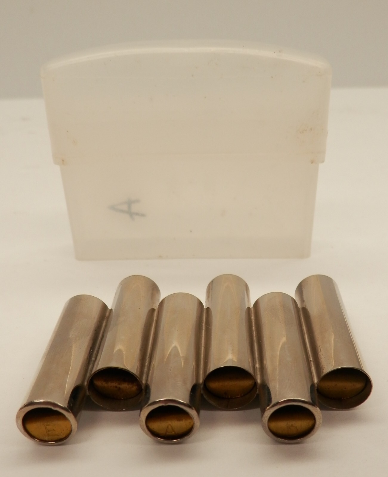 Vintage Japanese Pitch Pipe Guitar Tuner Metal w/Heavy Plastic Case - 6 ...