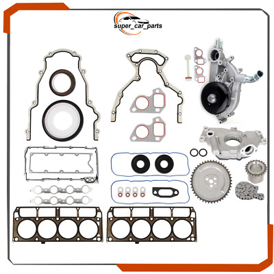LS Gasket Set oil pump Kit LS9 Head Gaskets LS1 LS6 4.8 5.3 5.7 6.0L ...