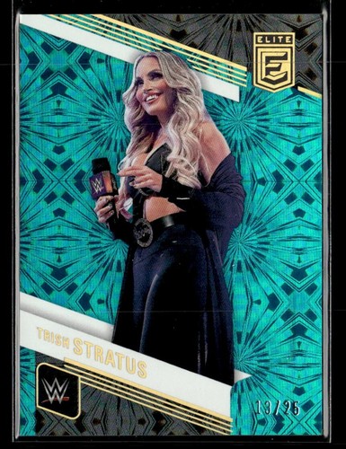 Trish Stratus WWE Panini Donruss Elite Teal #143 /25 | eBay