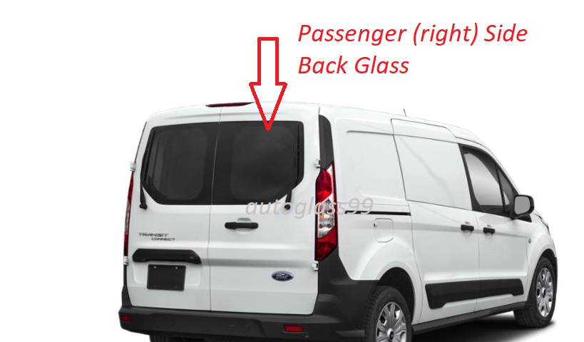 Fit 2014-2022 Ford Transit Connect Van Rear Window Back Glass Right ...