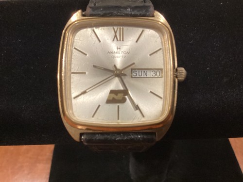 MENS VINTAGE HAMILTON WATCH W/NEW BATTERY HAS DAY/DATE FUNCTION | eBay