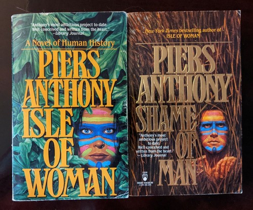 Lot 11 Piers Anthony Books Apprentice Adept Series 1-4&6, Geodyssey 1&2 ...